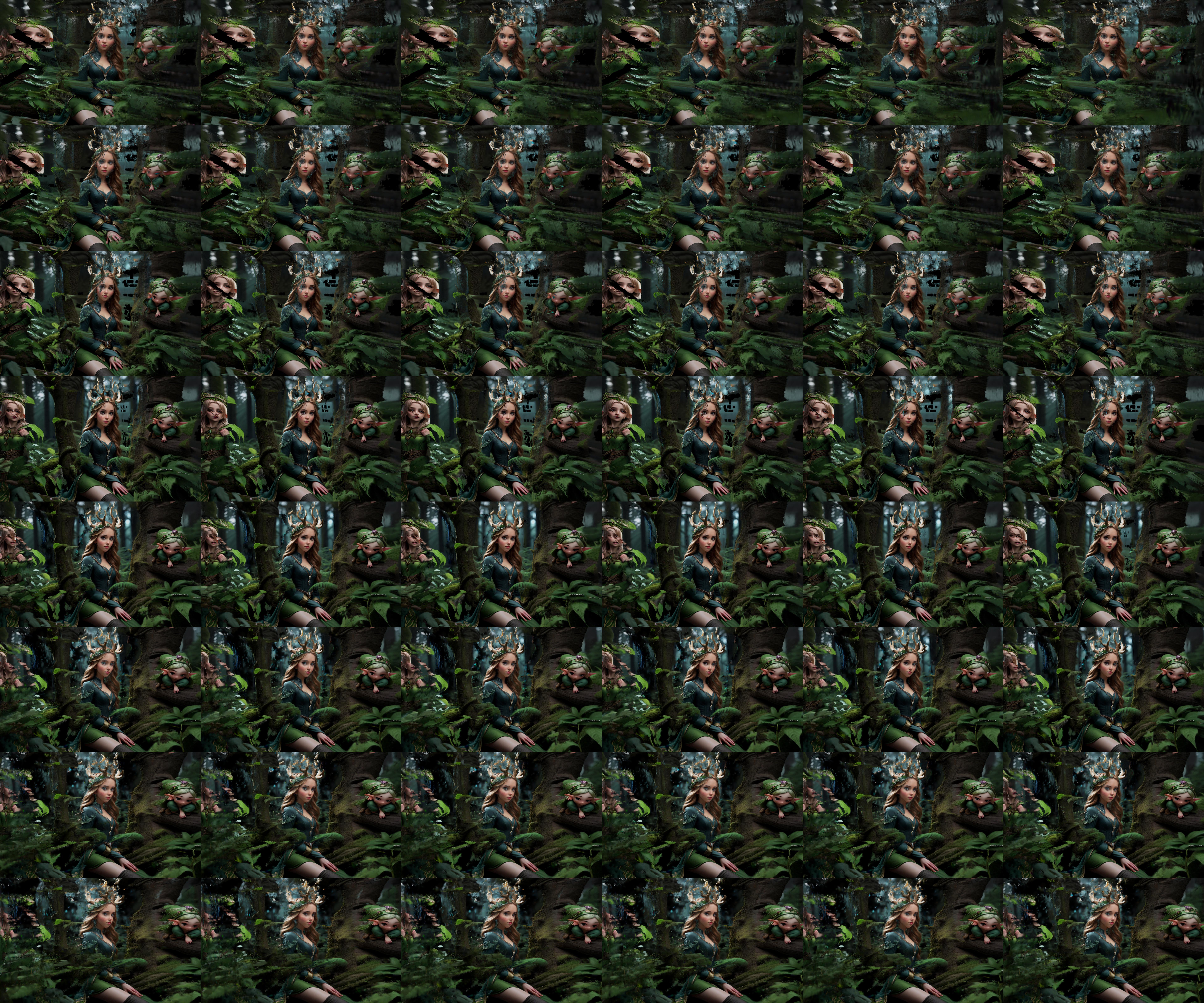 Elf demo from LucidDreamer by Alec Zinsli | Looking Glass Blocks